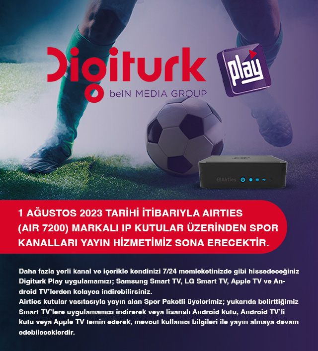 Digiturk Play Yurt Dışı